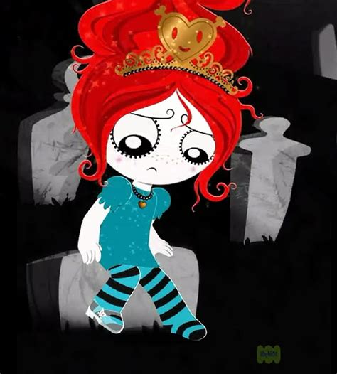 Pin by 𝐀𝐋𝐈𝐂𝐄 on 𝐀𝐍𝐈𝐌𝐀𝐓𝐈𝐍 Ruby gloom Disney princess pictures Creepy cute