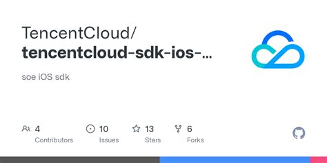 Github Tencentcloudtencentcloud Sdk Ios Soe Soe Ios Sdk