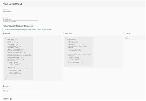 Register An Oauth Simple Client Custom App Apaleo Developer