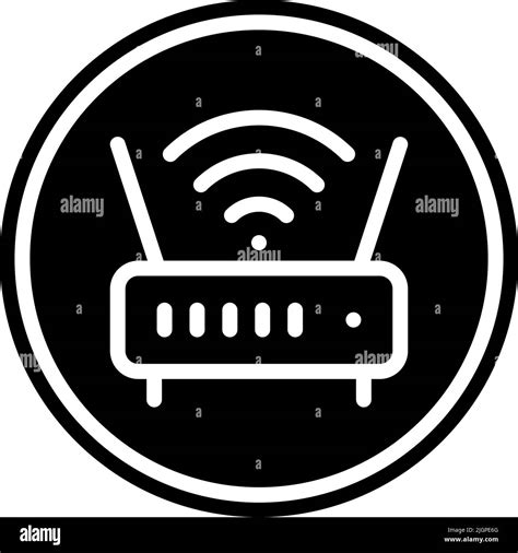 Electronics Wifi Router Icon Stock Vector Image And Art Alamy