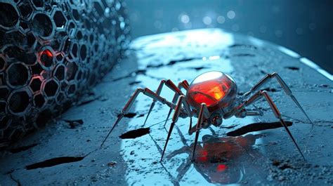 Premium Ai Image Nanobots Hunting Cancer Cells