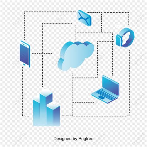 산업 40 클라우드 데이터 요소큰 데이터기술전화 Png 일러스트 무료 다운로드 Lovepik