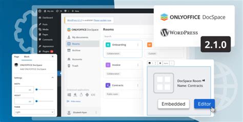 Onlyoffice Docspace Plugin V2 1 For Wordpress Onlyoffice Blog