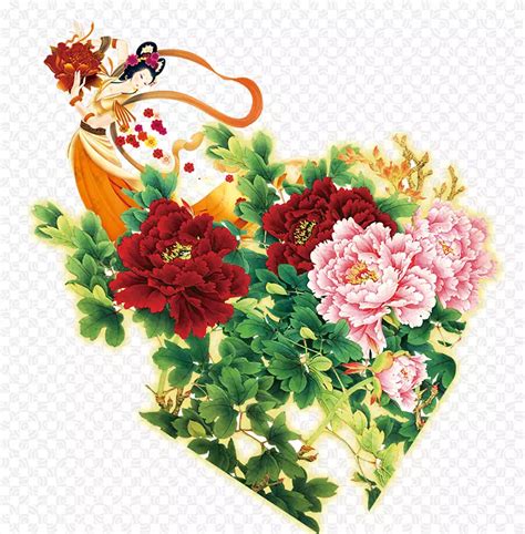 传统牡丹花png图片素材下载 图片编号7412615 Png素材网