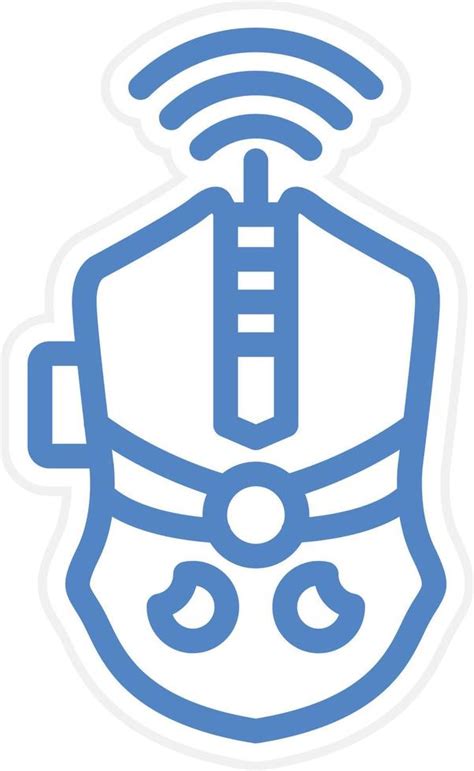 Wireless Mouse Vector Icon Style 22740104 Vector Art At Vecteezy