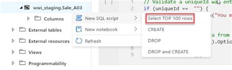 exercise 1 task 2 step 9 · issue 13 · solliancenet azure synapse analytics day · github