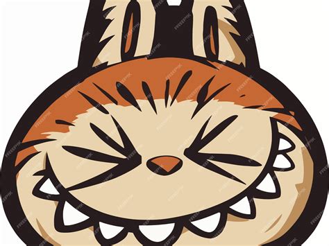 Premium Vector Labubu A Small Monster Illustration