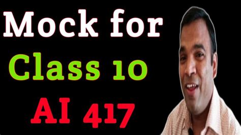 Tutorial Aicsip On Linkedin Mock Test Artificial Intelligence Class 10
