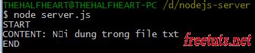 Module FS Trong NodeJS Freetuts
