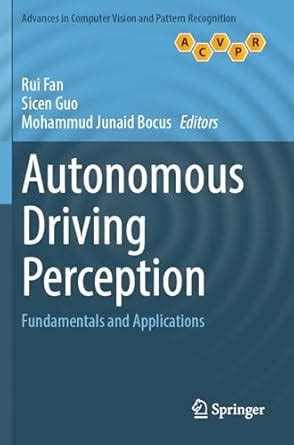 Autonomous Driving Perception Fundamentals And Applications Amazon Br