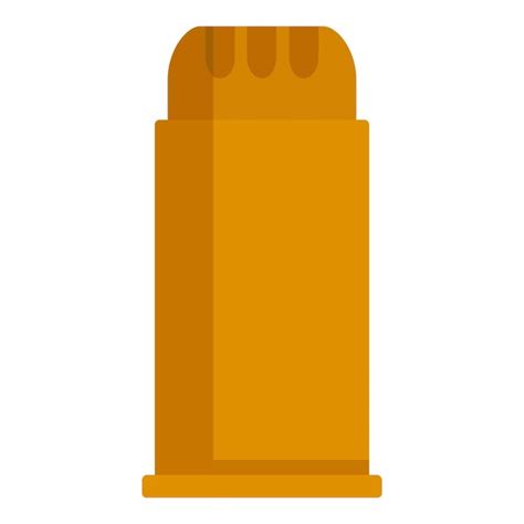 Premium Vector Bullet Shell Icon Flat Illustration Of Bullet Shell Premium Vector Bullet Shell Icon Flat Illustration Of Bullet Shell