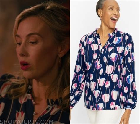 Sweet Magnolias Season 3 Episode 5 Kathys Tulip Blouse Shop Your Tv