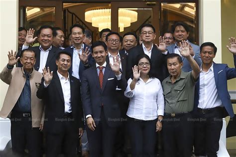 សម្ព័ន្ធគណបក្សទាំង៨របស់ប្រទេសថៃជួបជុំគ្នាមុនការបោះឆ្នោតជ្រើសរើសនាយករដ្ឋមន្ត្រីជុំទីពីរ នគរដ្រេហ្គន