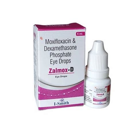 5ml Zalmox D Eye Drop At ₹ 120box Moxifloxacin Solution In Faridabad