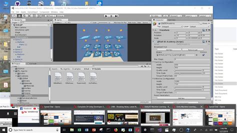 getting started with unity machine learning video 2 youtube