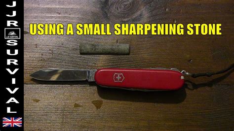 How To Use A Small Sharpening Stone Youtube