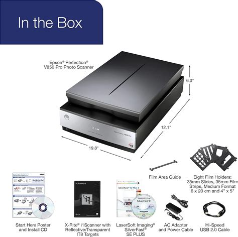 Epson Perfection V850 Pro Photo and Slide Scanner Review