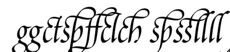 Ligatures Fontforge Nbladeg
