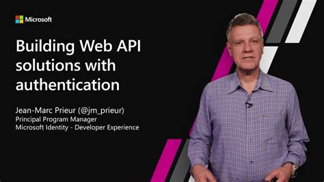 Building Web Api Solutions With Authentication Youtube
