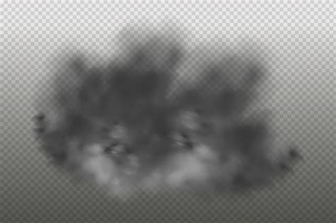 어두운 체크 무늬 배경에 검은 벡터 흐림 안개 또는 연기 도시 위에 흐린 하늘이나 스모그 세트 벡터 그림입니다 0명에 대한 스톡 벡터 아트 및 기타 이미지 Istock