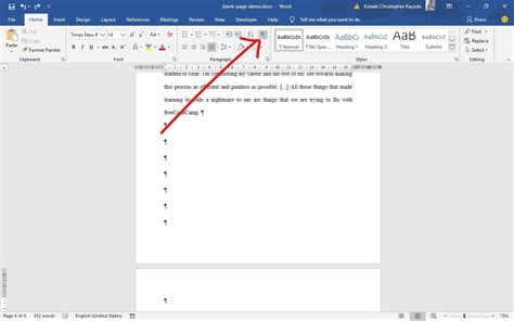 How To Delete A Page In Word Remove Blank Or Extra Pages