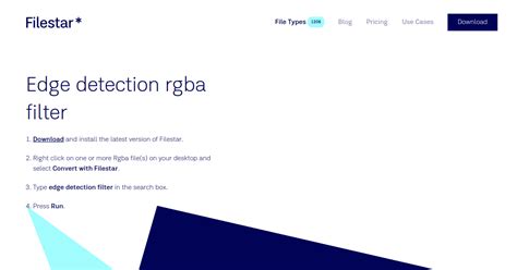 Filestar Edge Detection Rgba Filter