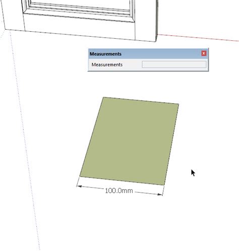 Change Dimensions Of Rectangle SketchUp SketchUp Community