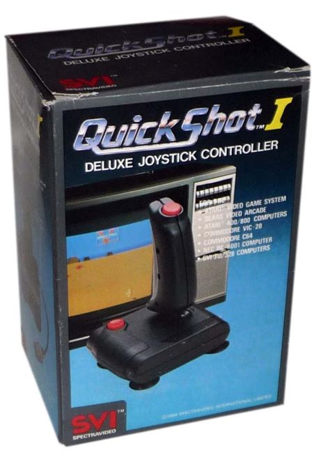 Quickshot 1 Joystick Peripheral Computing History