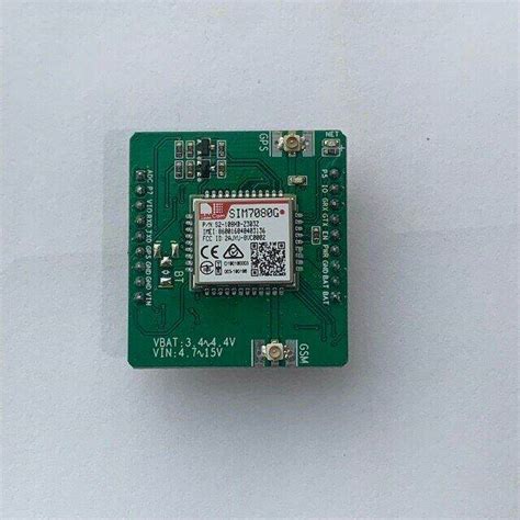 Simcom Sim7080g Lte Cat M Nb Iot Module Nb Iot Sim7080g Breakout บอรด