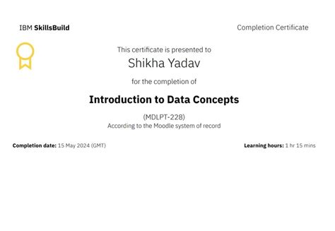 shikha yadav on linkedin ibm skillsbuild datascience dataanalytics
