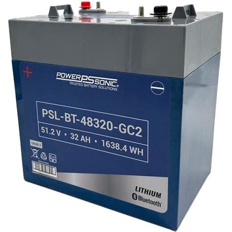 Power Sonic Psl Bt 48320 Gc2 Lithium Bluetooth Marine Battery Battery