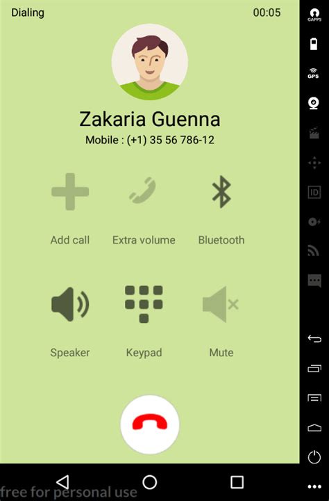 github mrzak dev fakecallapp fake call android application