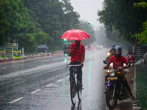 Imd Warns Of Heavy Rainfall In Maharashtra Mp And Gujarat Cyclonic