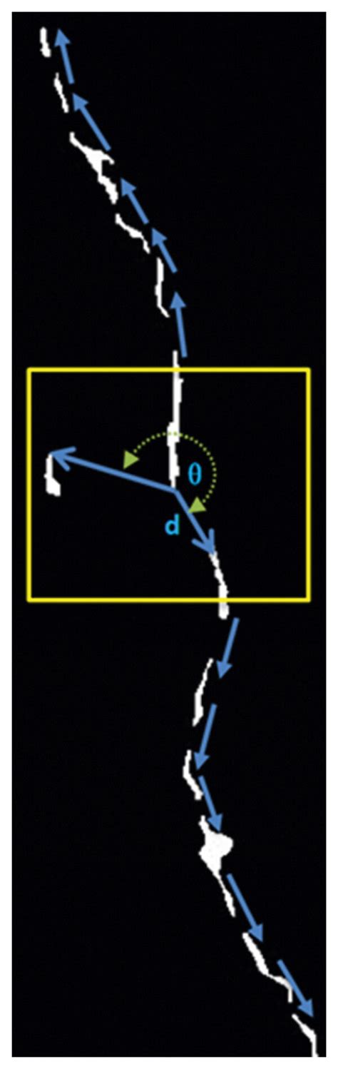 A Flowchart And B Schematic Diagram Of The Crack Connection Algorithm Download Scientific