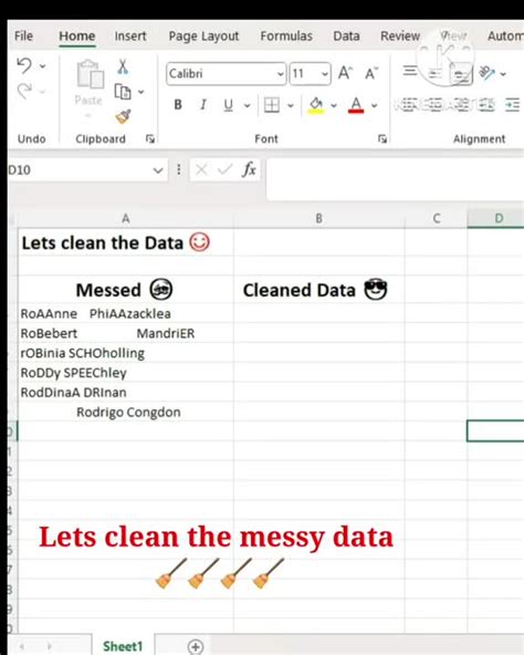 Afzal Karimbanthodi On Linkedin Excelglowup Trimandproper Datacleanup Spreadsheetglow Msexcel