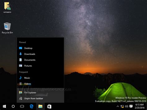 Hide Network Locations From Jump Lists In Windows 10