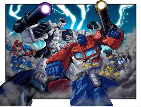 Marcelo Matere Bumblebee Transformers Grimlock Jazz Transformers Laserbeak Megatron