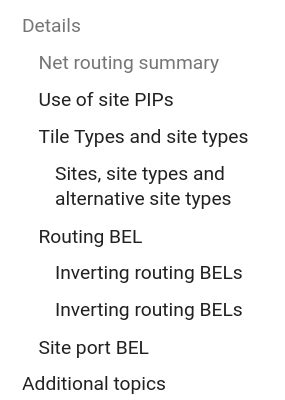 Inverting Routing BELs Duplicated Issue Chipsalliance Fpga Interchange Schema GitHub