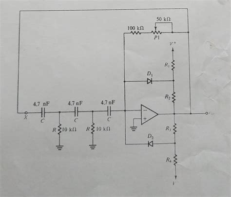 Solved A Phase Shift Oscillator With A Limiter For