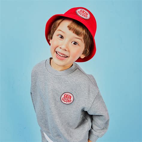 오리지널 로고 맨투맨 그레이water Proof 스킨세컨드skin2nd