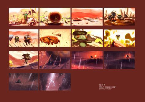 Color Script Ideas In Color Script Concept Art Visual Development