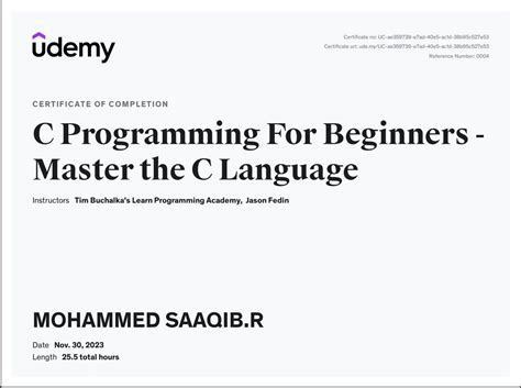 Programming Techskills Udemy Mohammed Saaqib