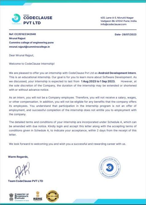 Mrunal Rajput On Linkedin Connections Internship Pythonpassion Codeclause Python Andorid