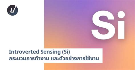 Introverted Sensing Si คืออะไร มีกระบวนการทำงานอย่างไร