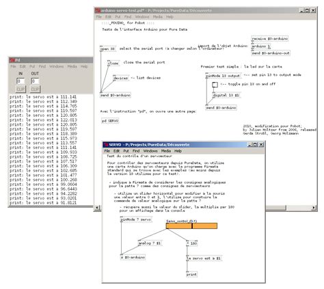 Découverte De Pure Data Pobot