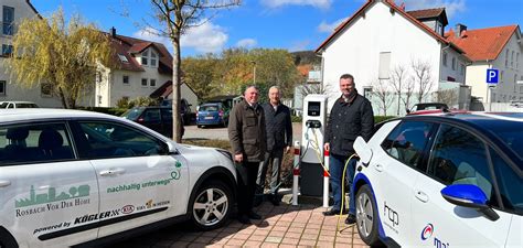 Stadt Rosbach V D Höhe Schafft Neue öffentliche Lade Infrastruktur