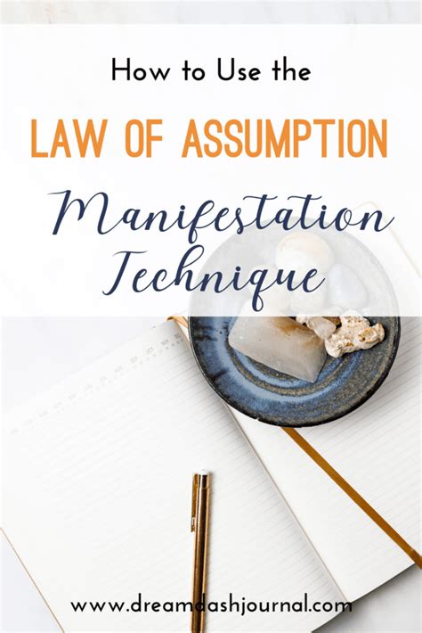 How To Use The Law Of Assumption Manifestation Technique