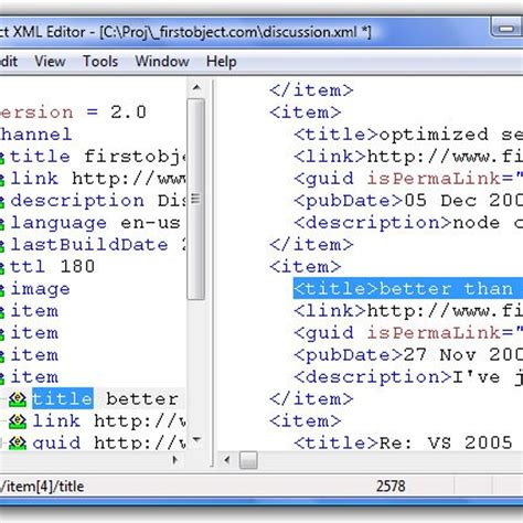 Firstobject Xml Editor Alternatives And Similar Software
