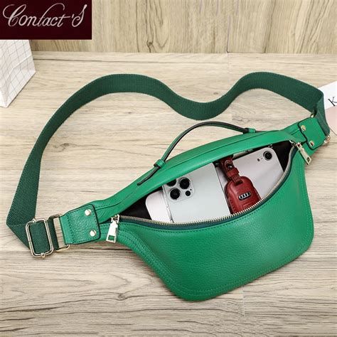 정품 가죽 여성 가슴 가방 2022 럭셔리 브랜드 Crossbody 가방 여성 여행 화니 팩 허리 가방 패션 숄더 가방 디자이너