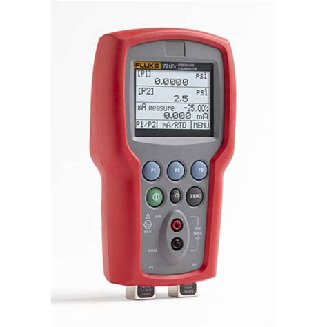 Fluke 721ex Intrinsically Safe Dual Sensor Precision Pressure Calib